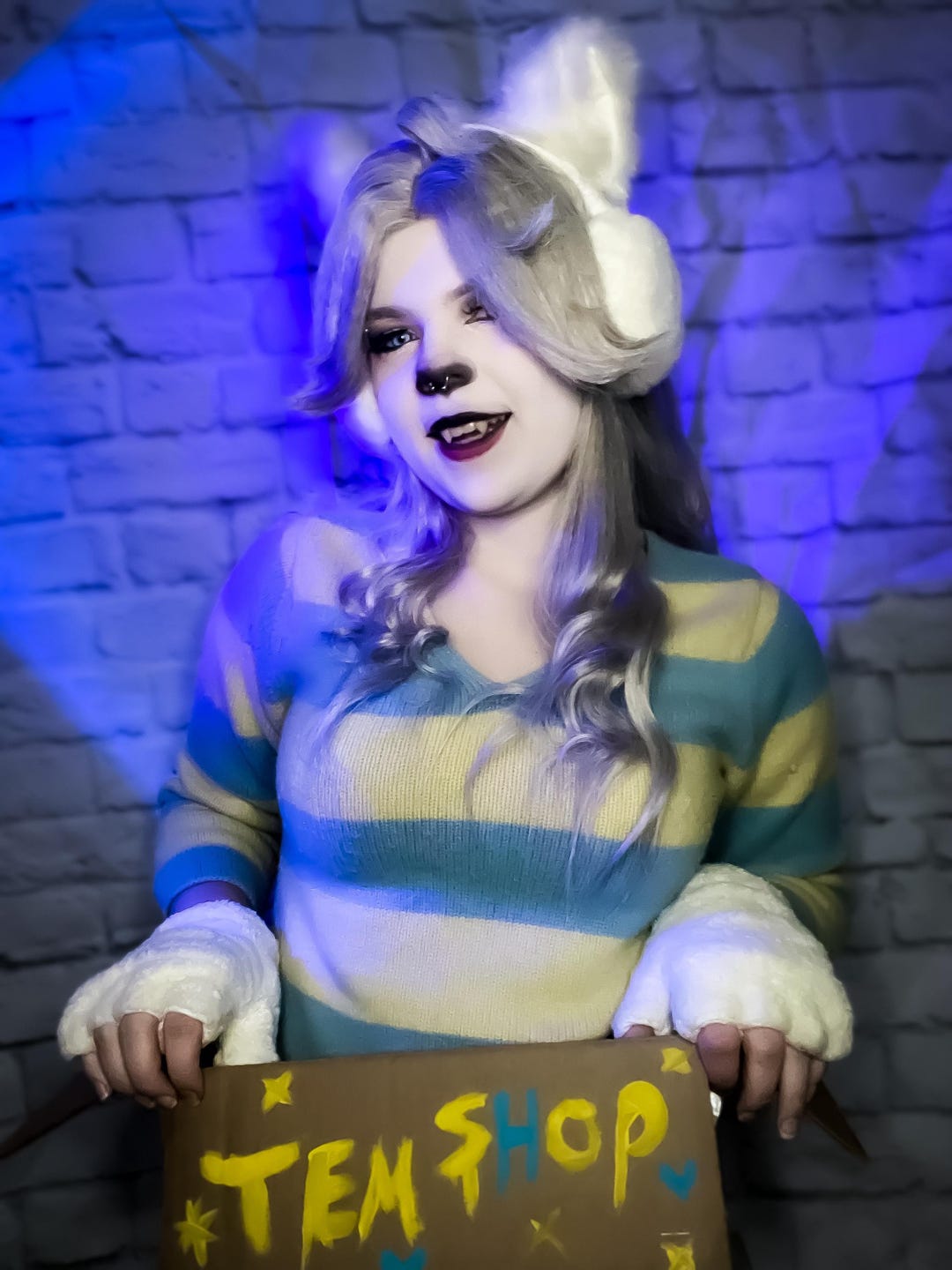 Temmie Undertale Cosplay Prints Etsy