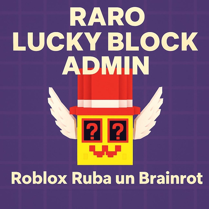 Roblox Steal a Brainrot – Seltener Lucky Block Admin – Digitale ...