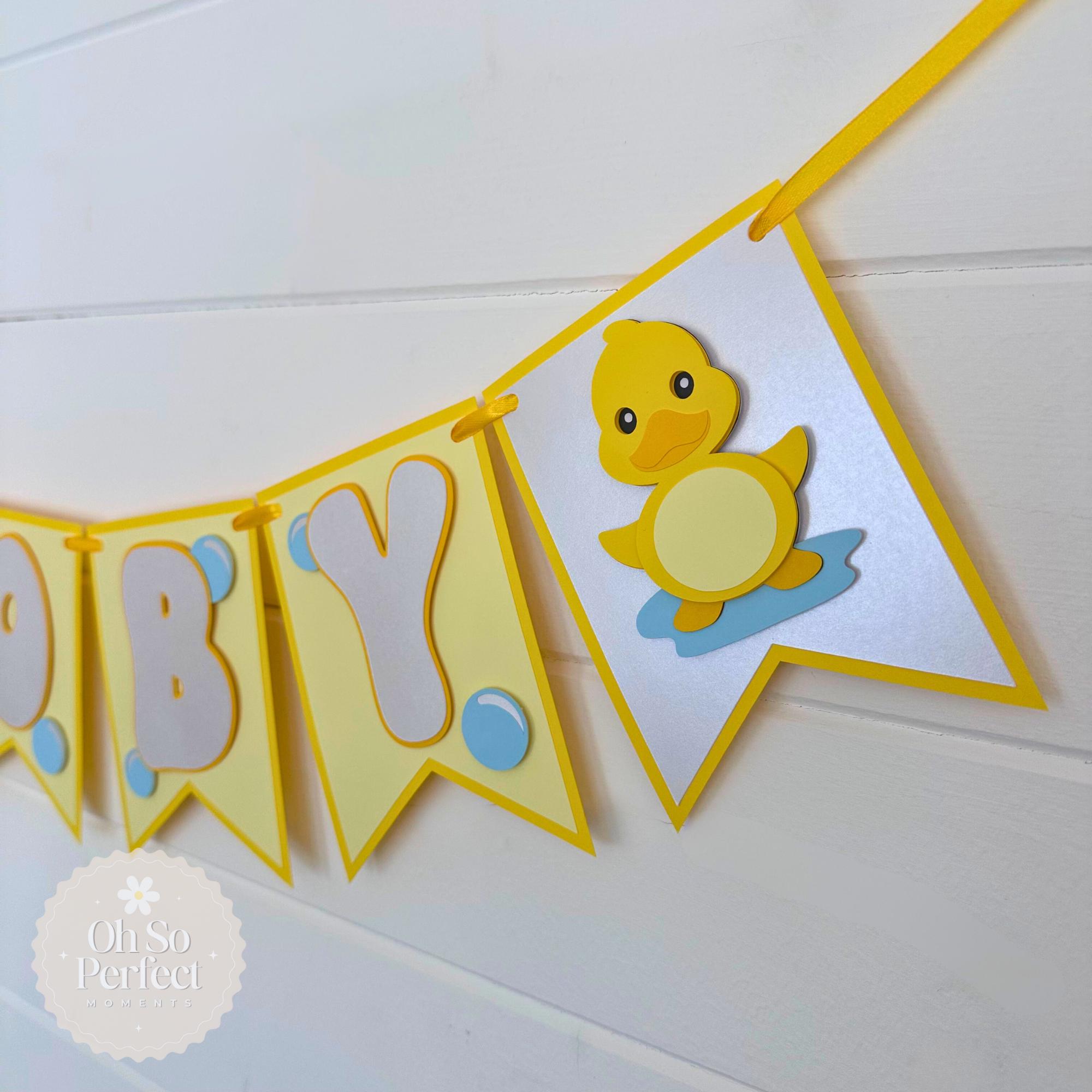 Duck Bunting Banner | Personalised Party Decorations - Etsy
