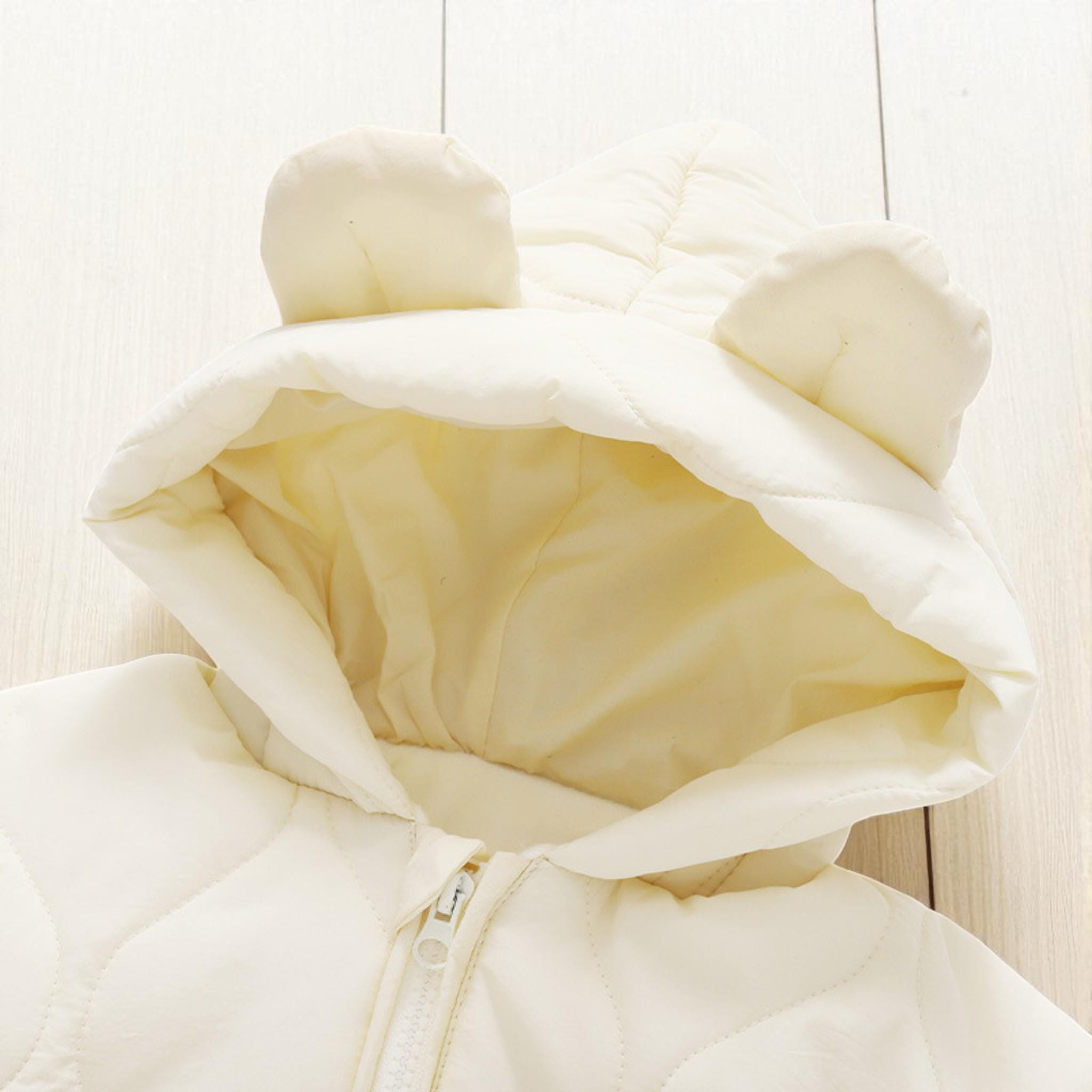 Fur-lined Baby Romper, Cartoon Bear Jumpsuit, Winter Snowsuit - Etsy
