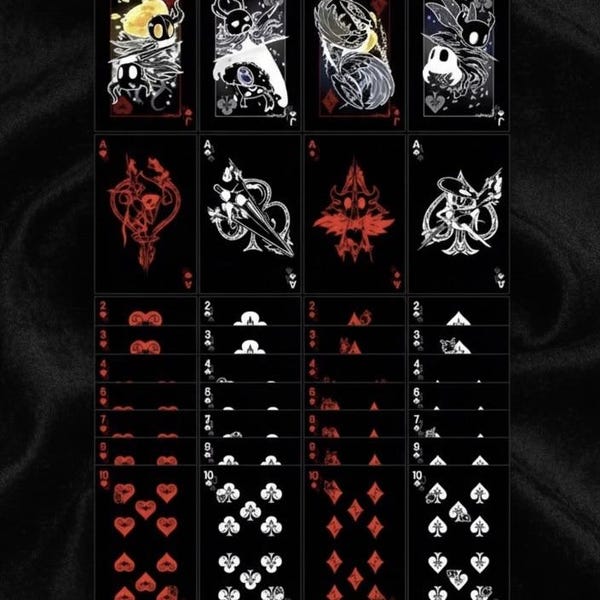 Hollow Knight Card Deck - Etsy