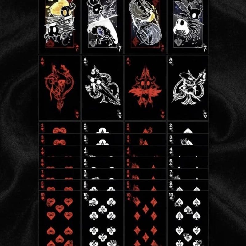 Hollow Knight Card Deck - Etsy
