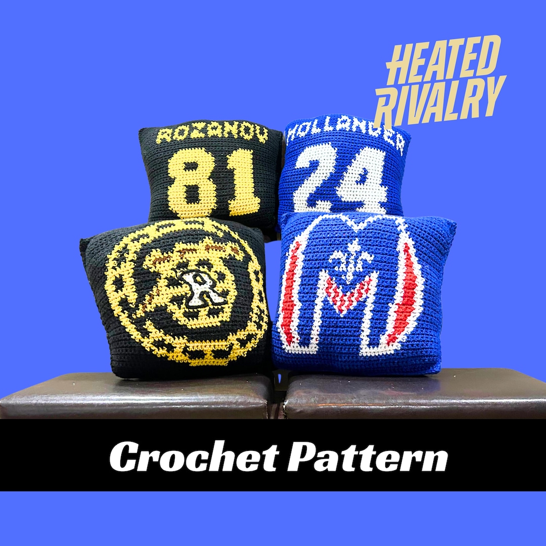 Heated Rivalry Team Pillow Patterns | Ilya Rozanov and Shane Hollander ...