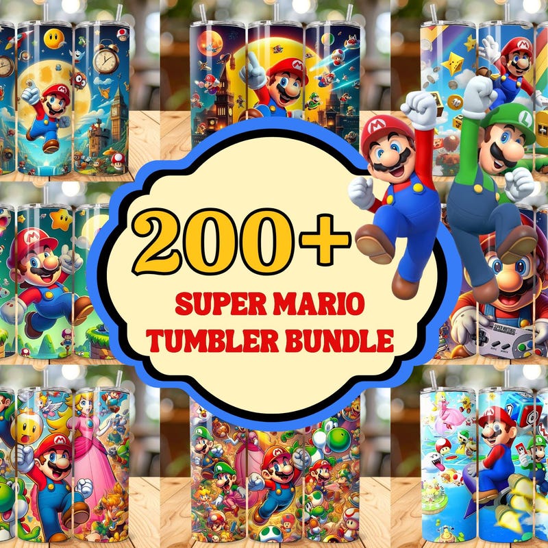 3d Super Mario - Etsy