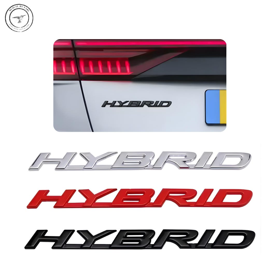 3D Metal HYBRID Emblem Badge | Lexus Car Sticker Decal - Etsy