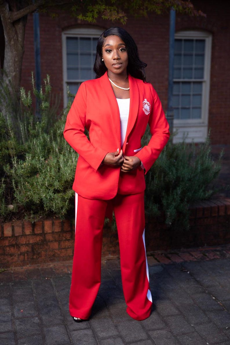 Delta Red Suit Set - Etsy