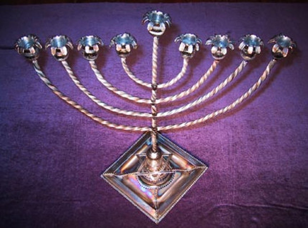 Peace of Jerusalem Menorah - Etsy