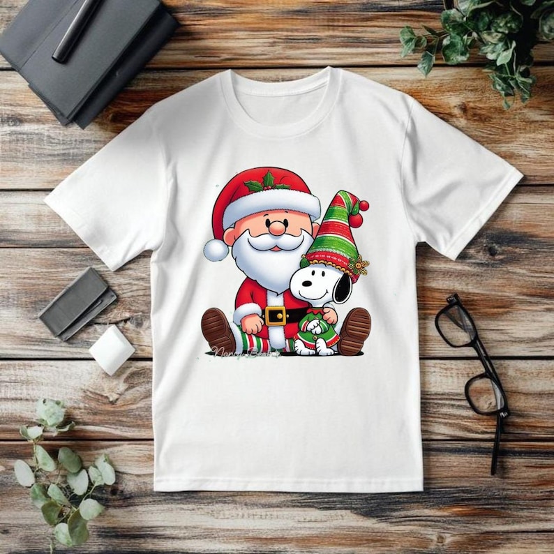 Snoopy Christmas PNG Bundle, Festive Peanuts Clipart (digital Download ...
