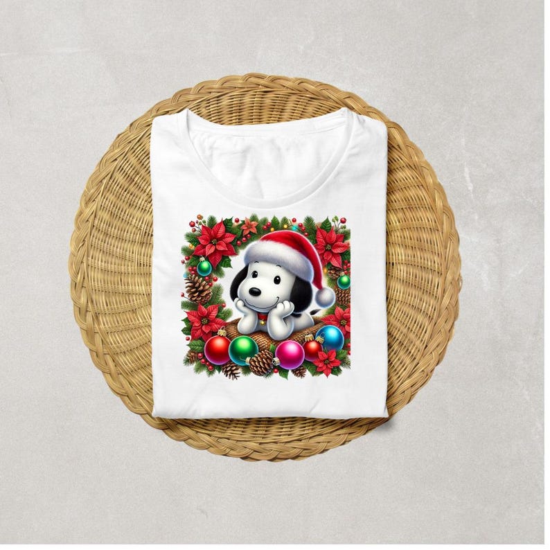 Snoopy Christmas PNG Bundle, Festive Peanuts Clipart (digital Download ...