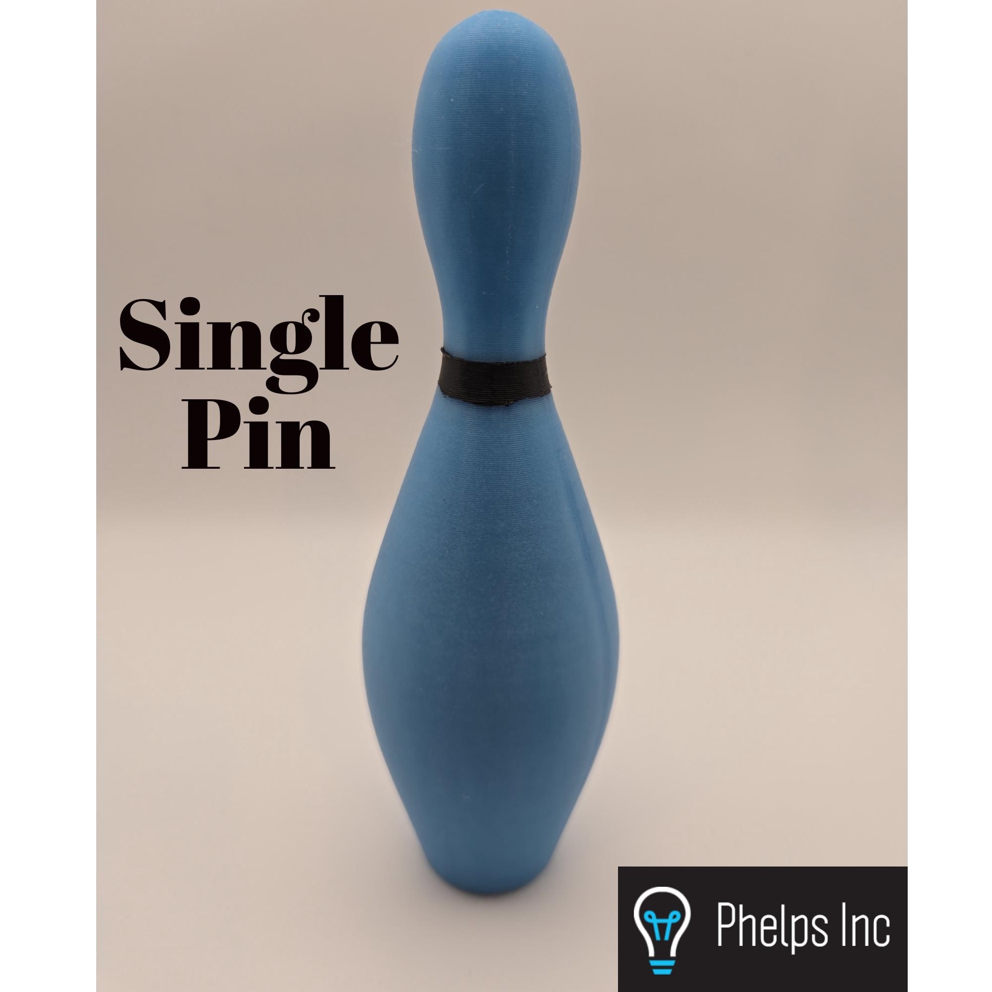 Custom Bowling Pin STL File: Single Pin Design (digital Download) - Etsy