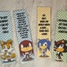 Fast Flying Punchy Emo Hedgehog Fox Echidna Game Hero Bookmark - Etsy