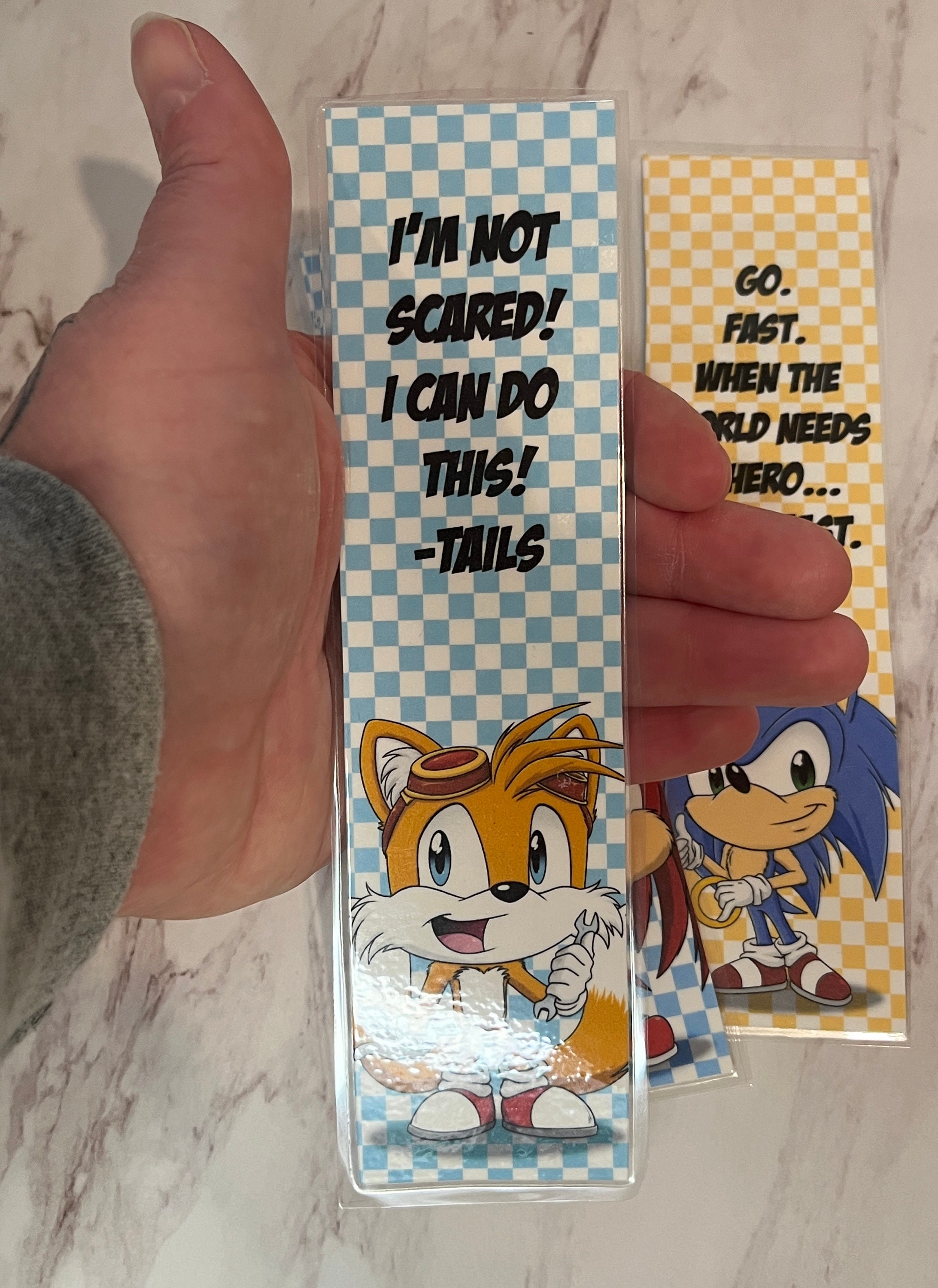 Fast Flying Punchy Emo Hedgehog Fox Echidna Game Hero Bookmark - Etsy