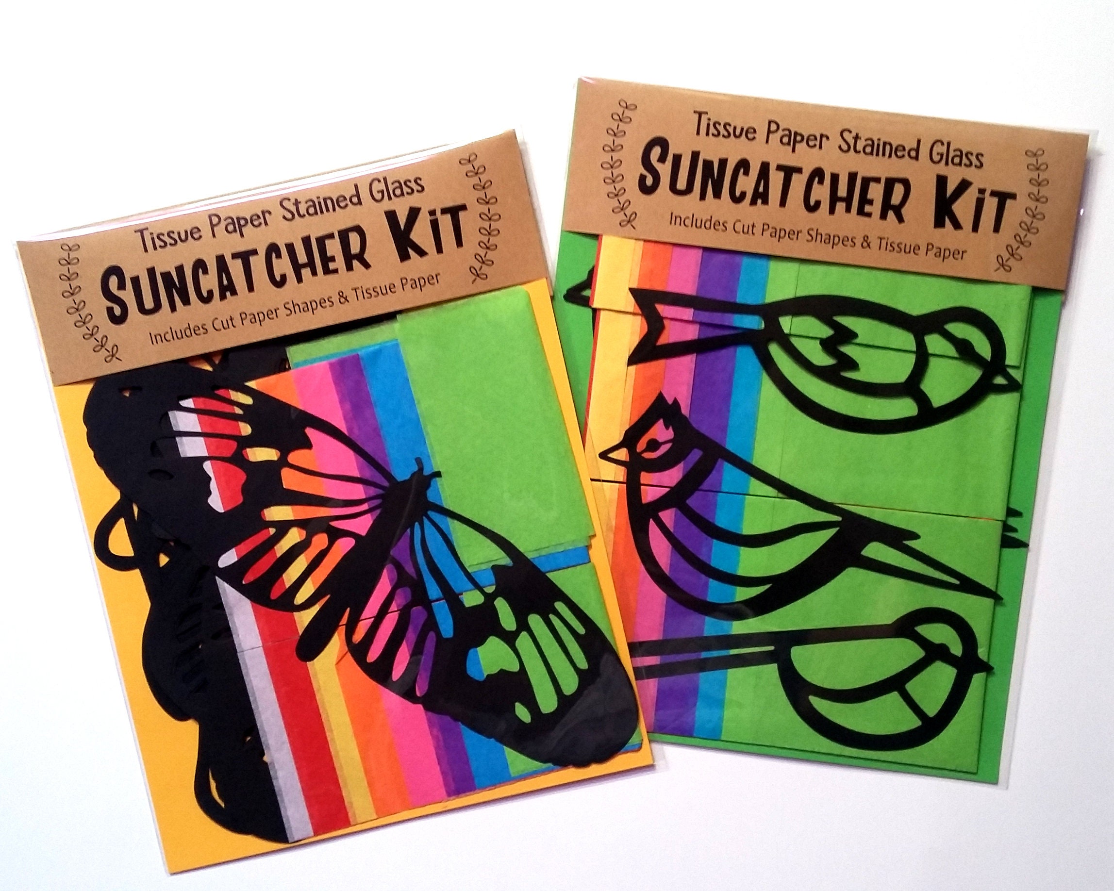 Easter Egg Suncatcher Kit Kids Craft Kit Arts and Crafts - Etsy UK