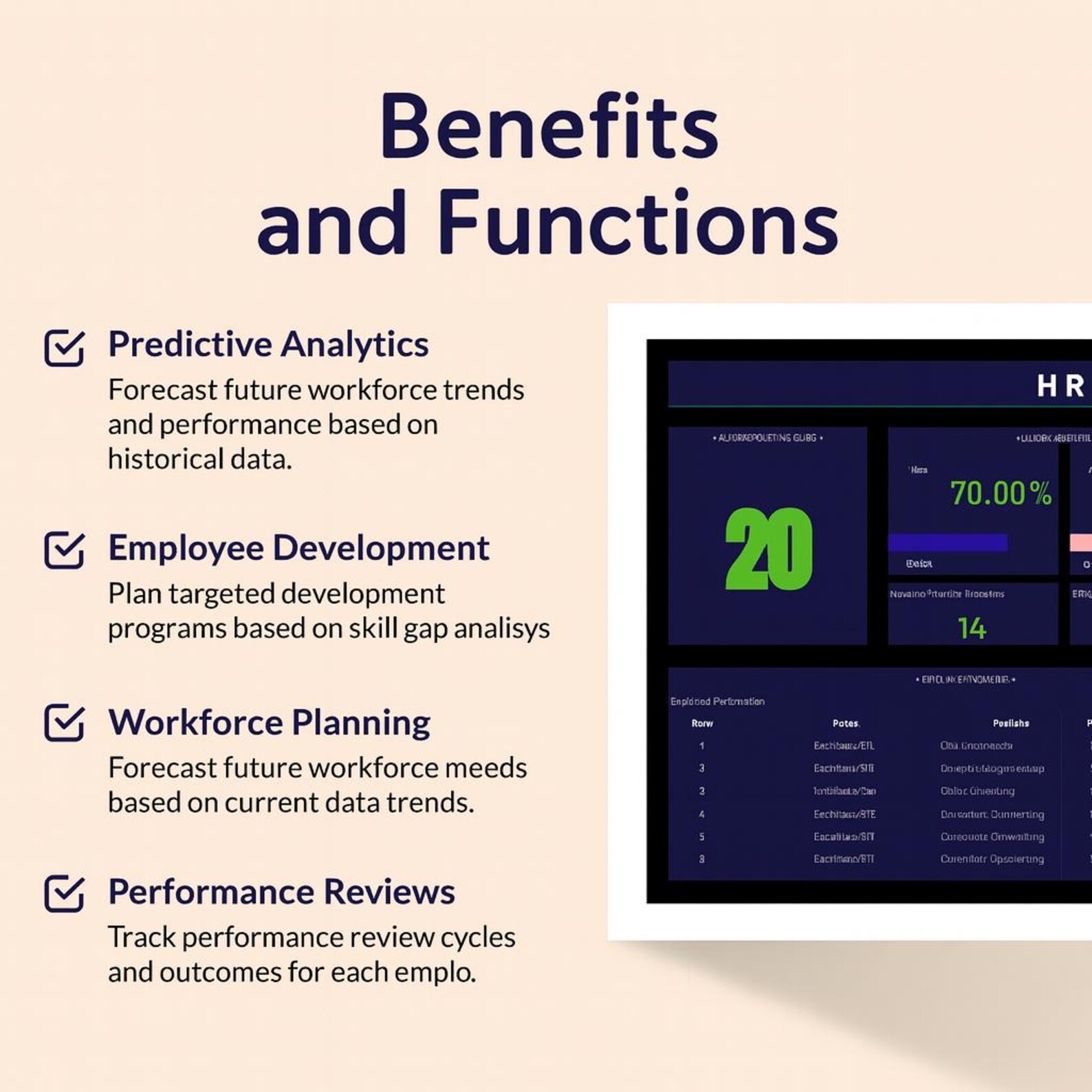 HR Dashboard Template Excel | Employee Performance & Attendance Tracker ...