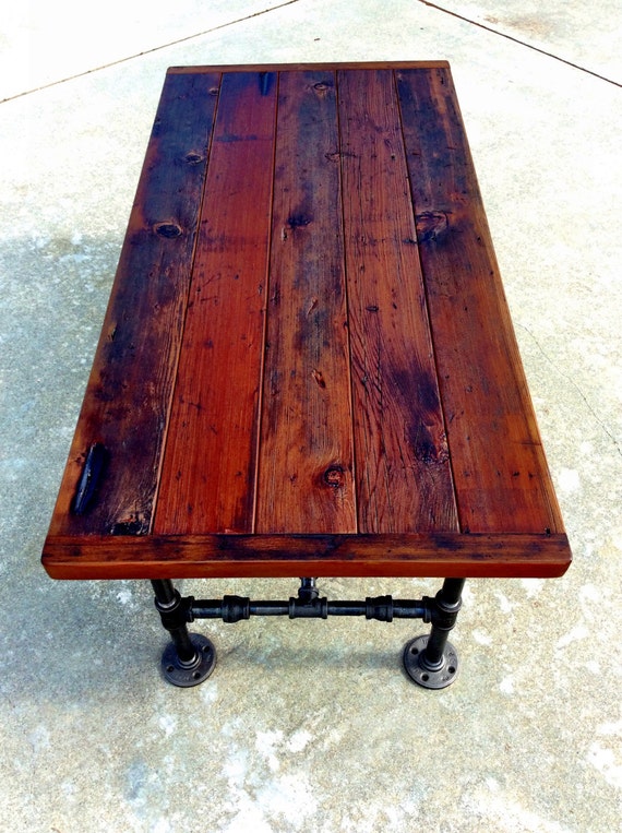 Coffee Table Made With Pipe