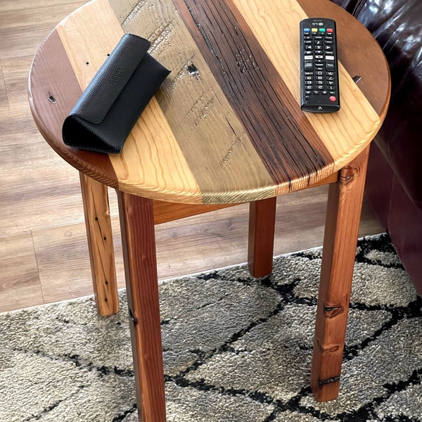 Rustic End Tables - Etsy