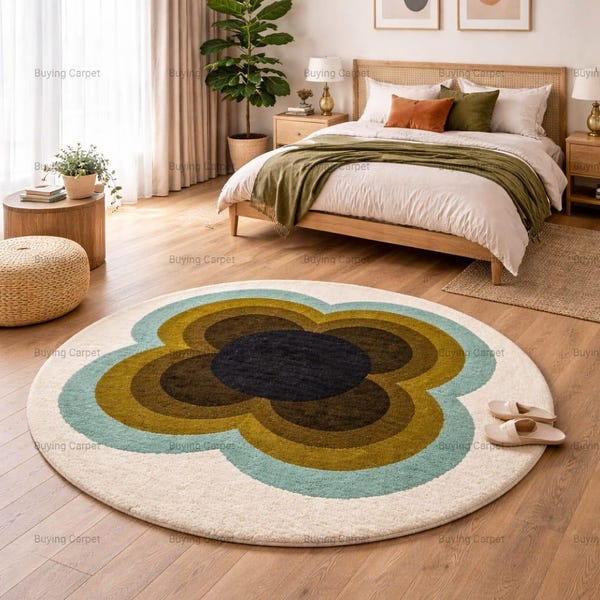 Mod Rug - Etsy