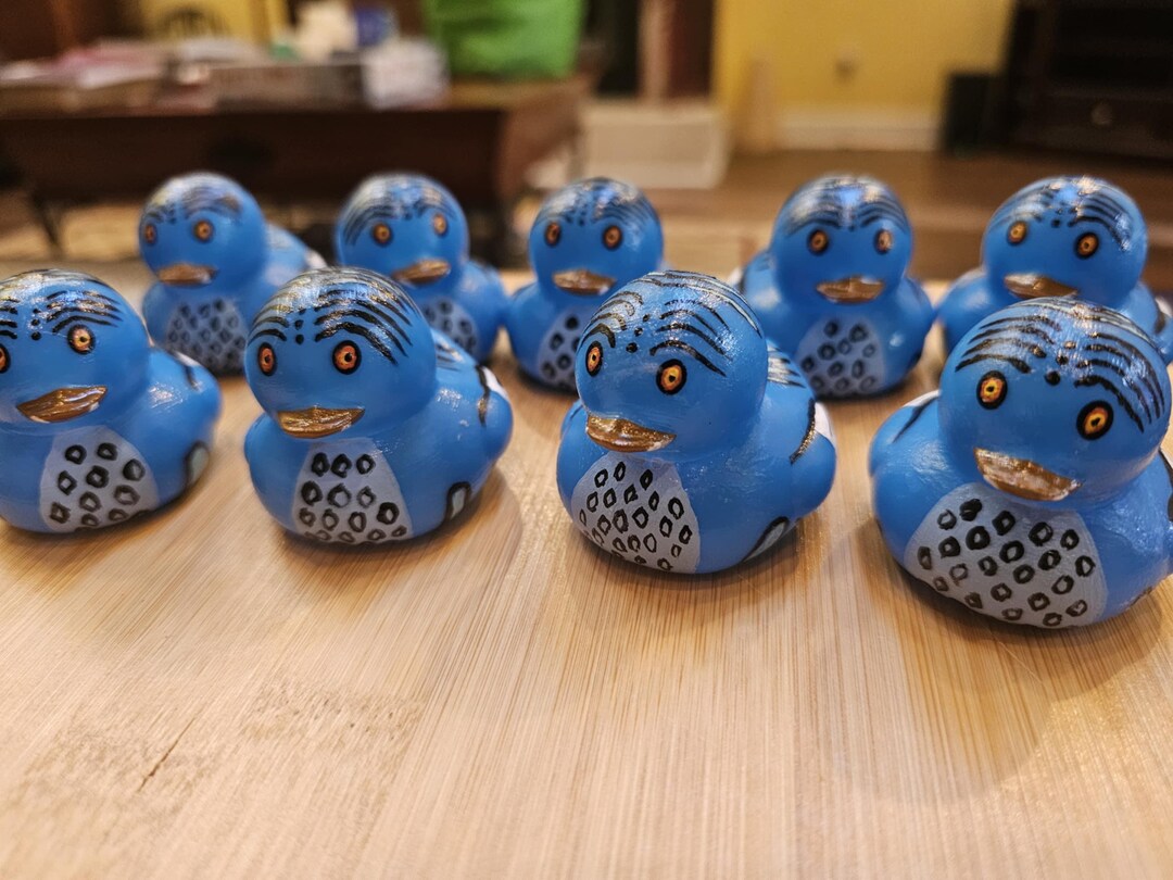 Derpy the Tiger Rubber Duck - Etsy
