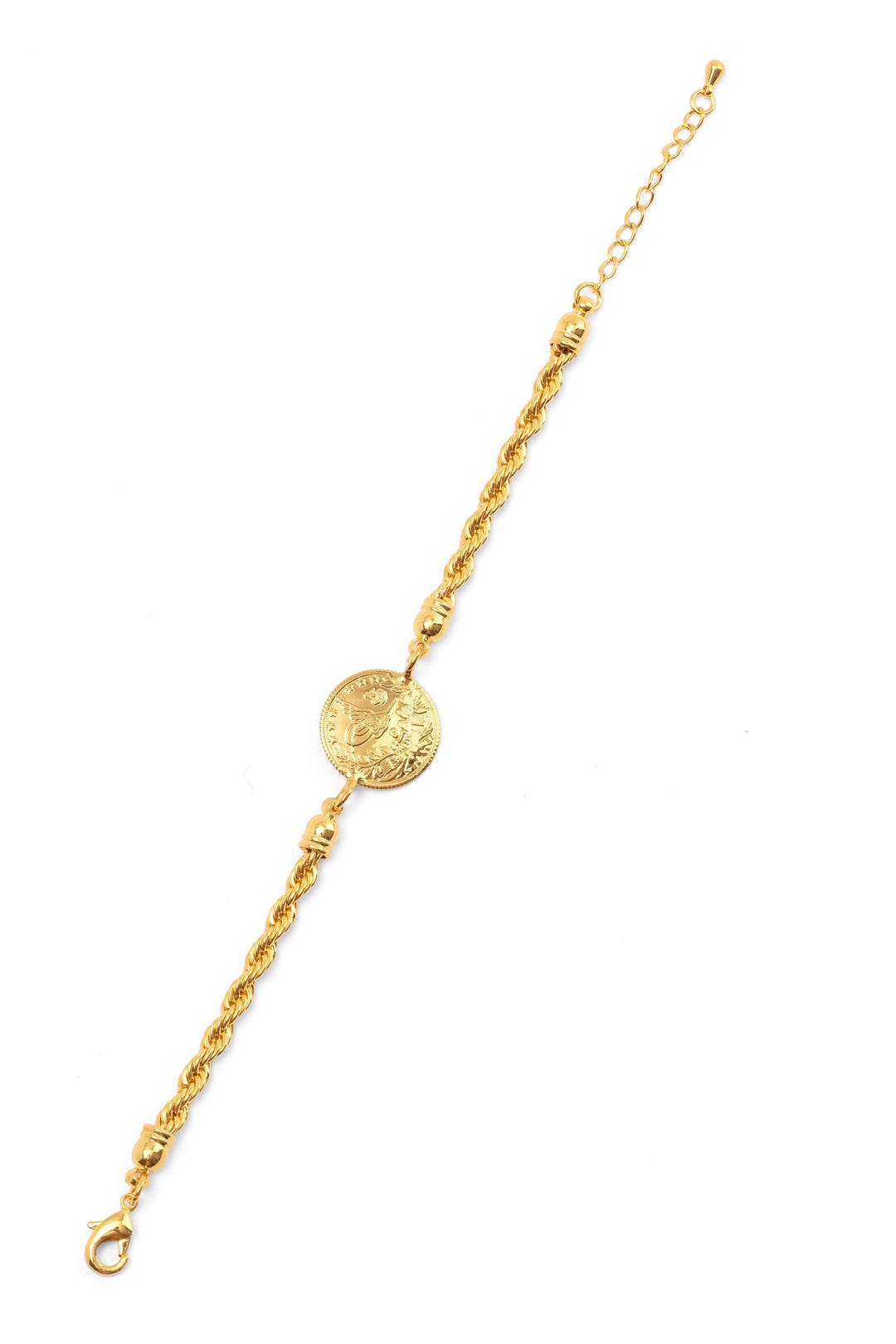 Twist Chain Coin Jewelry With Resat Charm - Etsy