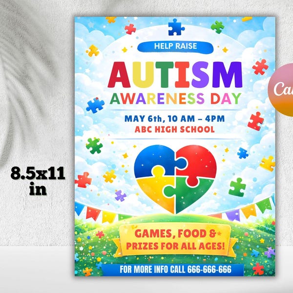 Autism Awareness Posters - Etsy