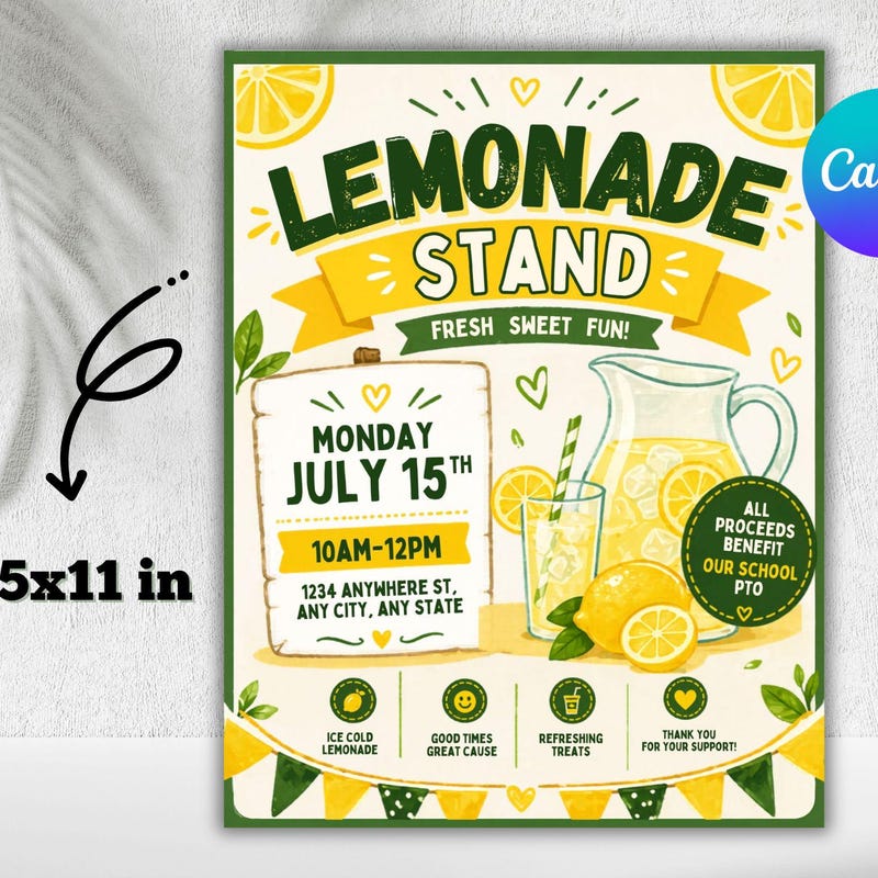 Lemonade Stand Signs - Etsy