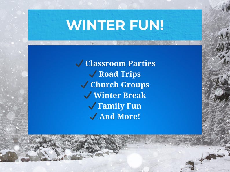 Winter Animals I Spy Printable | Kids Winter Activity Sheet | Seek and ...