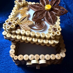 Quilling Square Box 10 X 4.5cm - Etsy