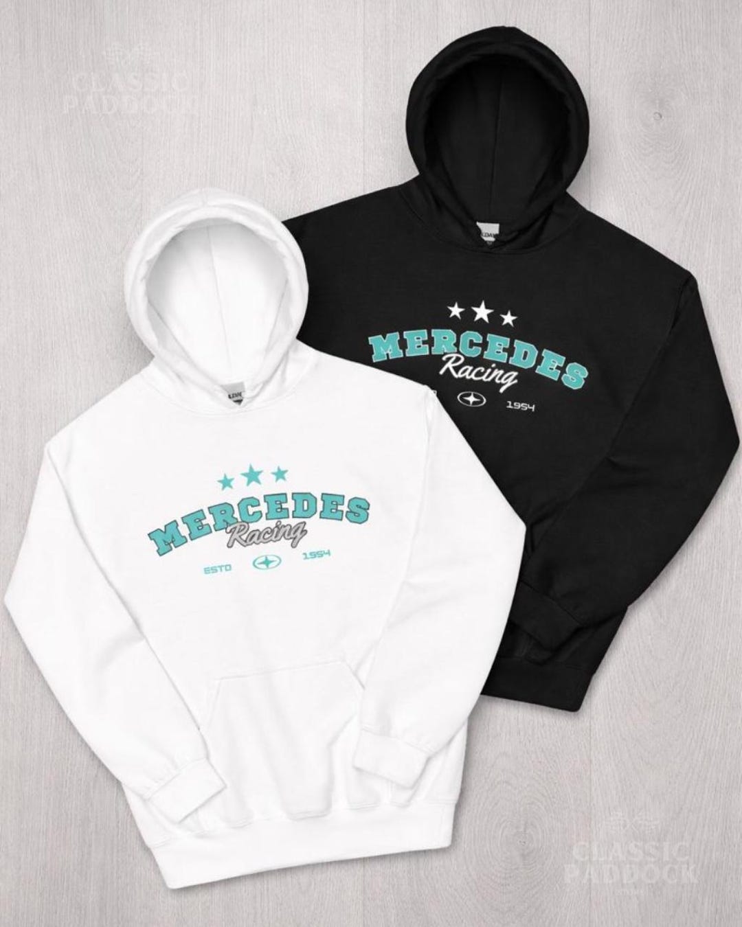Mercedes F1 Hoodie, F1 Fan Merch, Gift for George Russell and Kimi ...