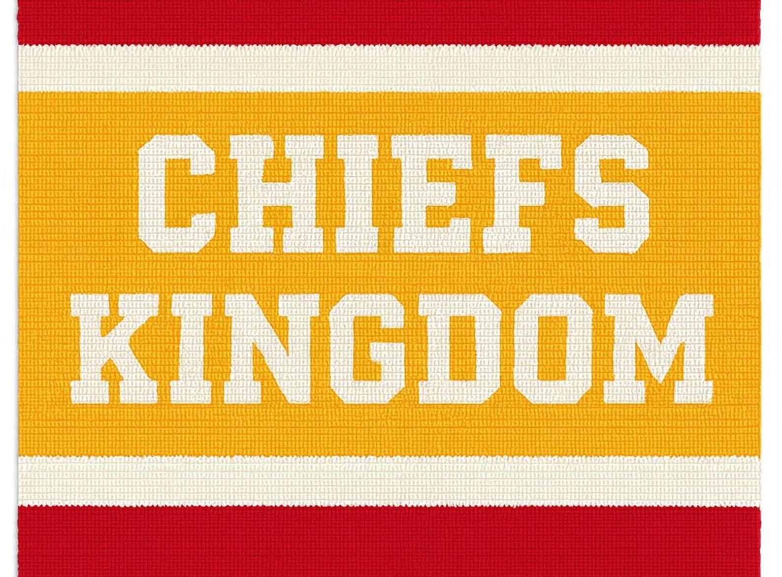 Kansas City Chiefs Inspired Crochet Throw – CHIEFS KINGDOM Graphgan ...