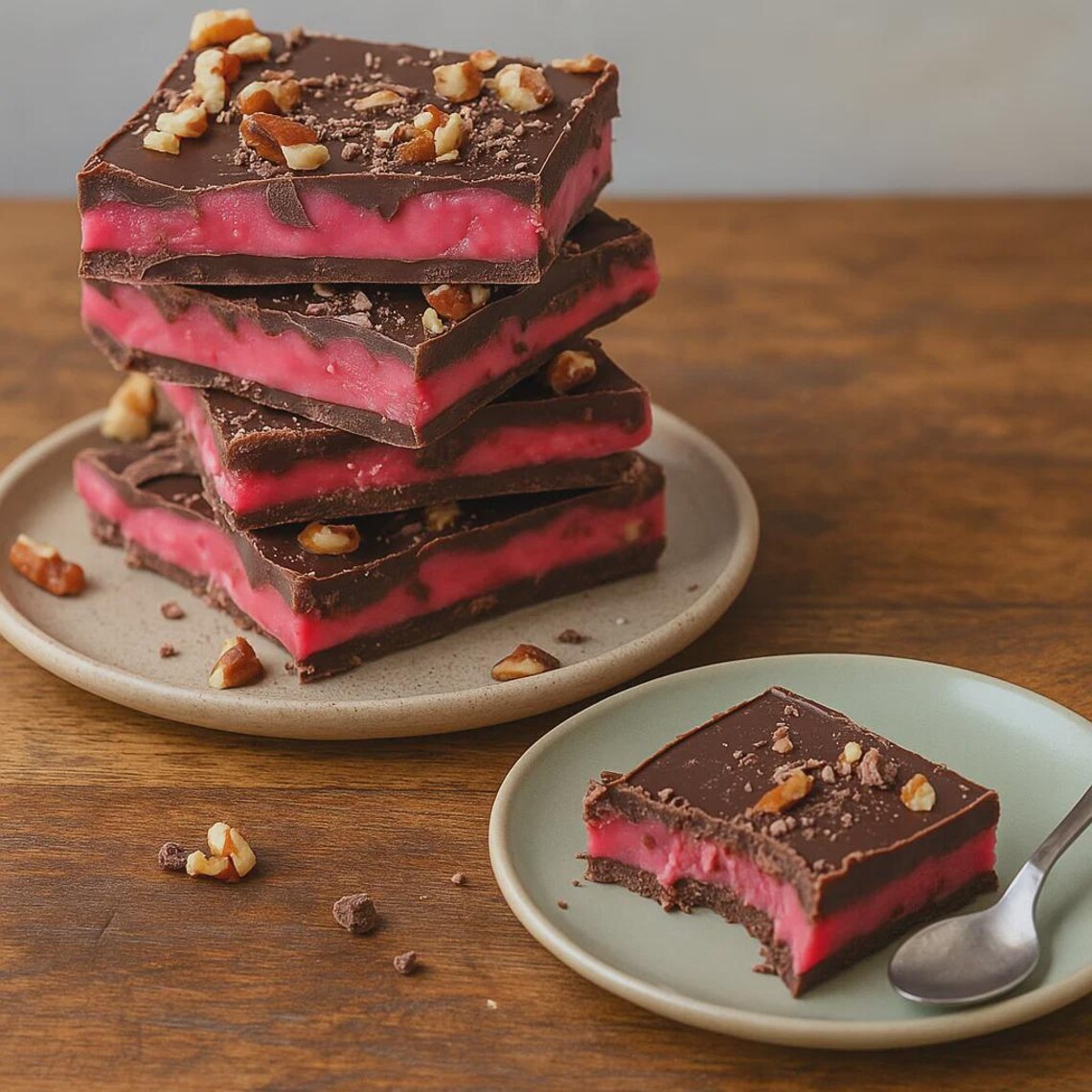 Homemade Cherry Mash Bars Recipe | Chocolate Peanut Candy Bar | Digital ...
