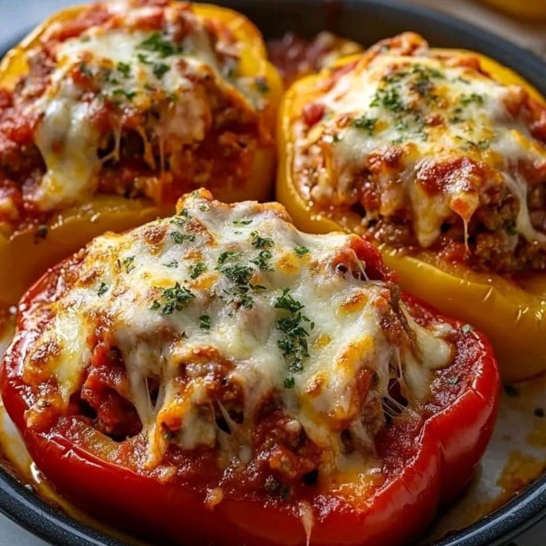 Ultimate Cheesy Stuffed Bell Peppers Recipe | Cozy Comfort Food ...