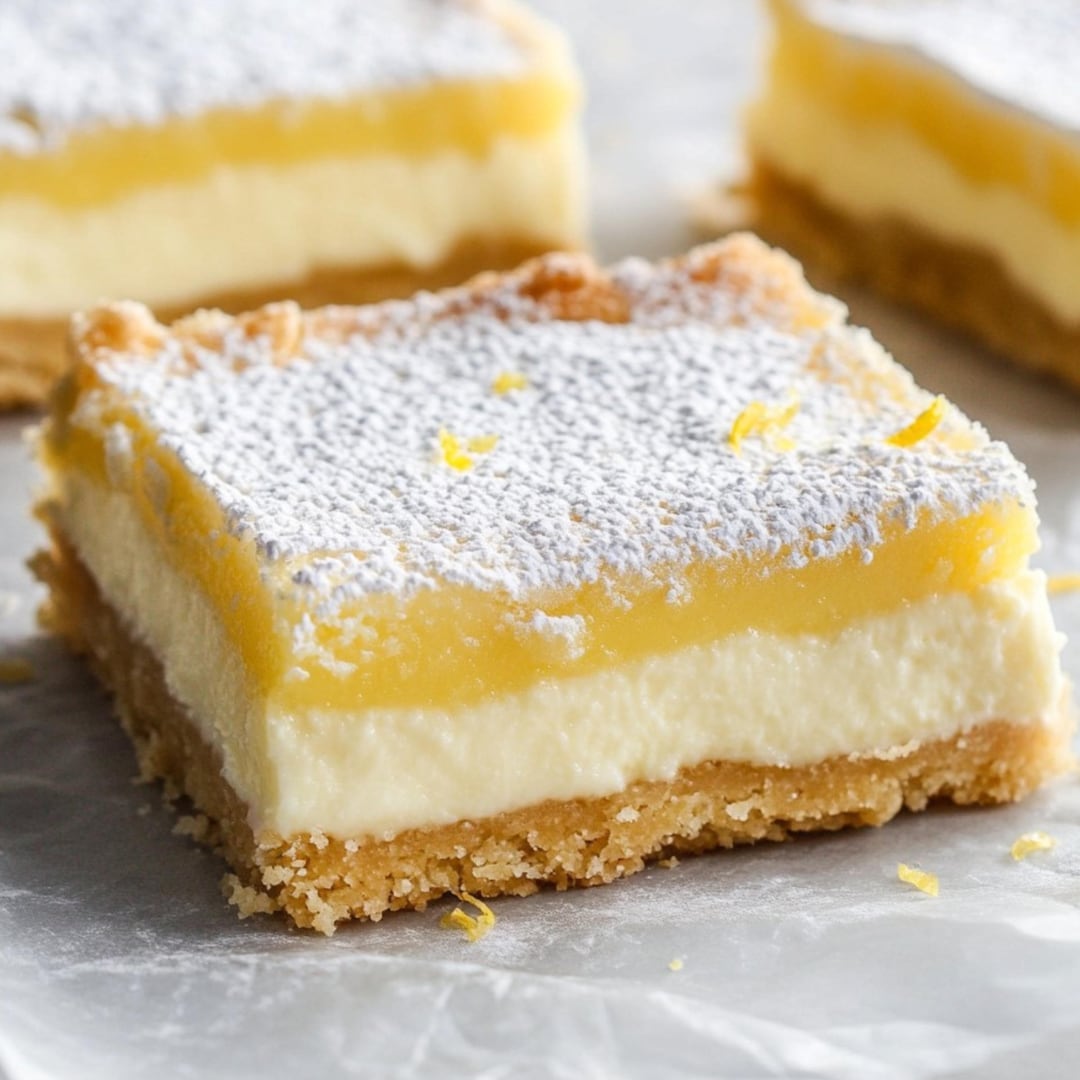 Buttery Lemon Cream Bars Recipe | Zesty Dessert (digital Download) - Etsy