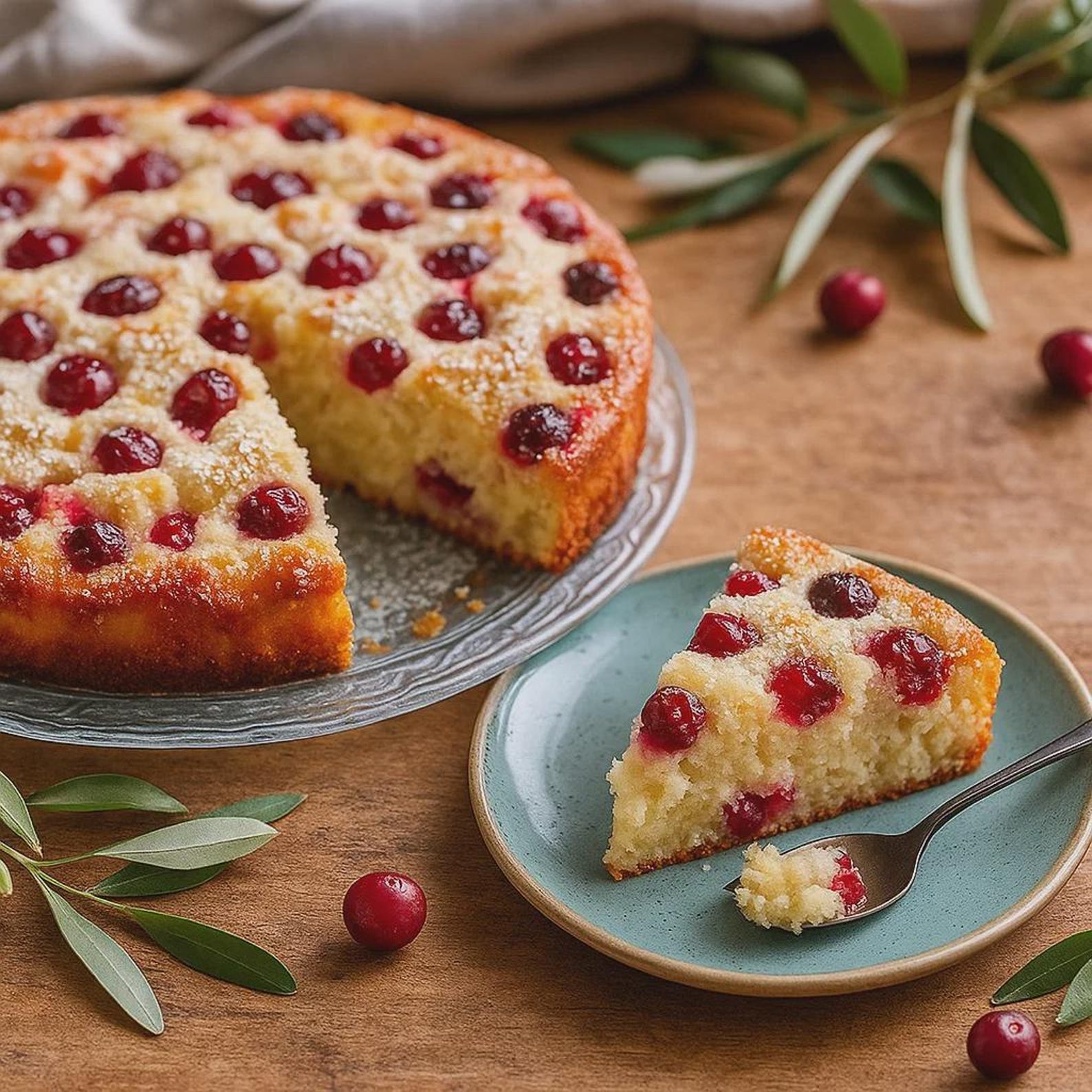 Cranberry Orange Morning Delight Cake Recipe | Fresh & Flavorful ...