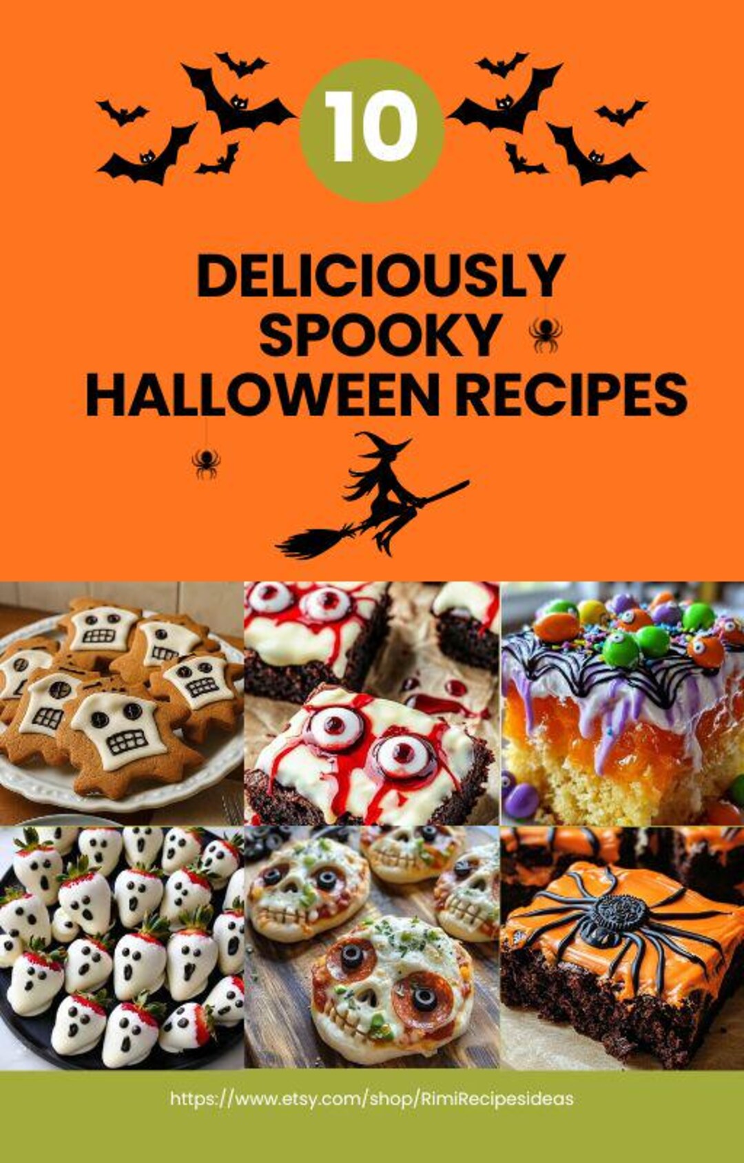 10 Spooky Halloween Recipes | Digital Cookbook for Parties & Desserts ...
