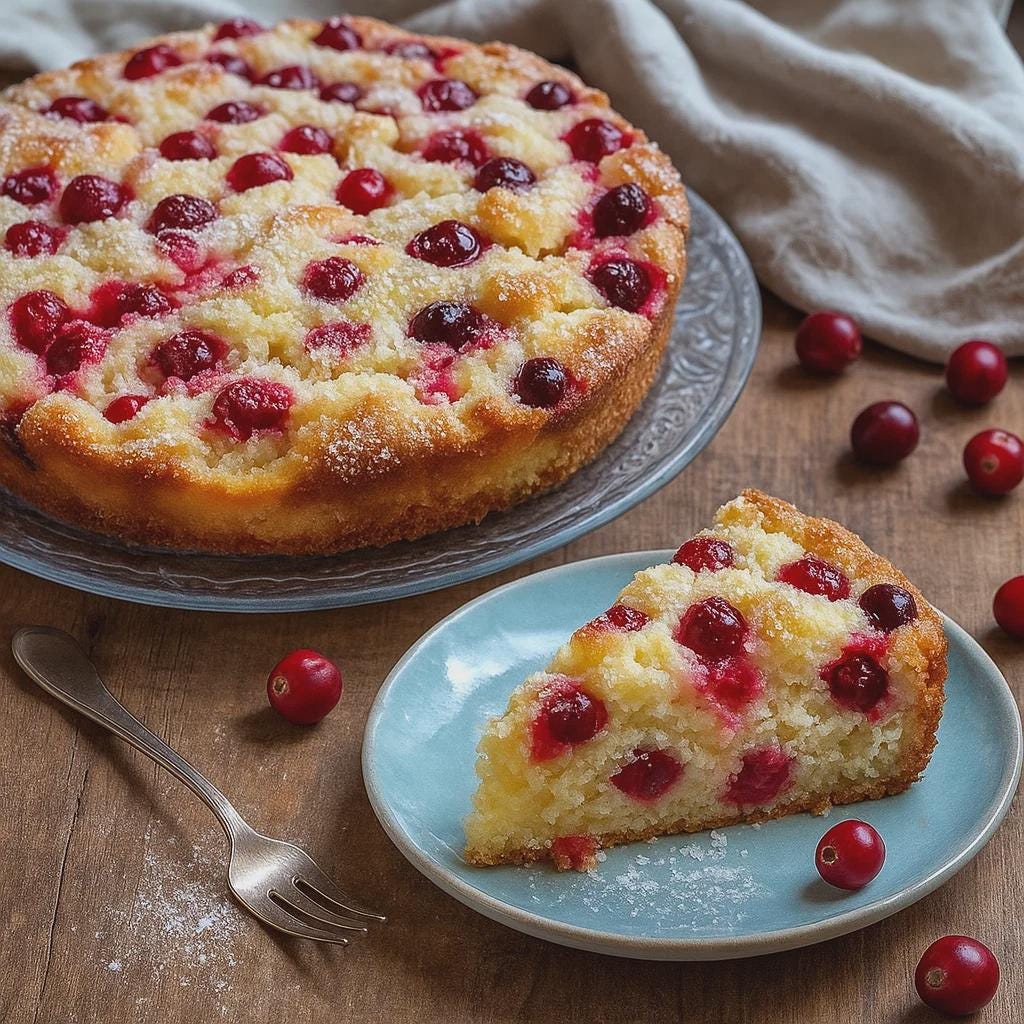 Cranberry Orange Morning Delight Cake Recipe | Fresh & Flavorful ...