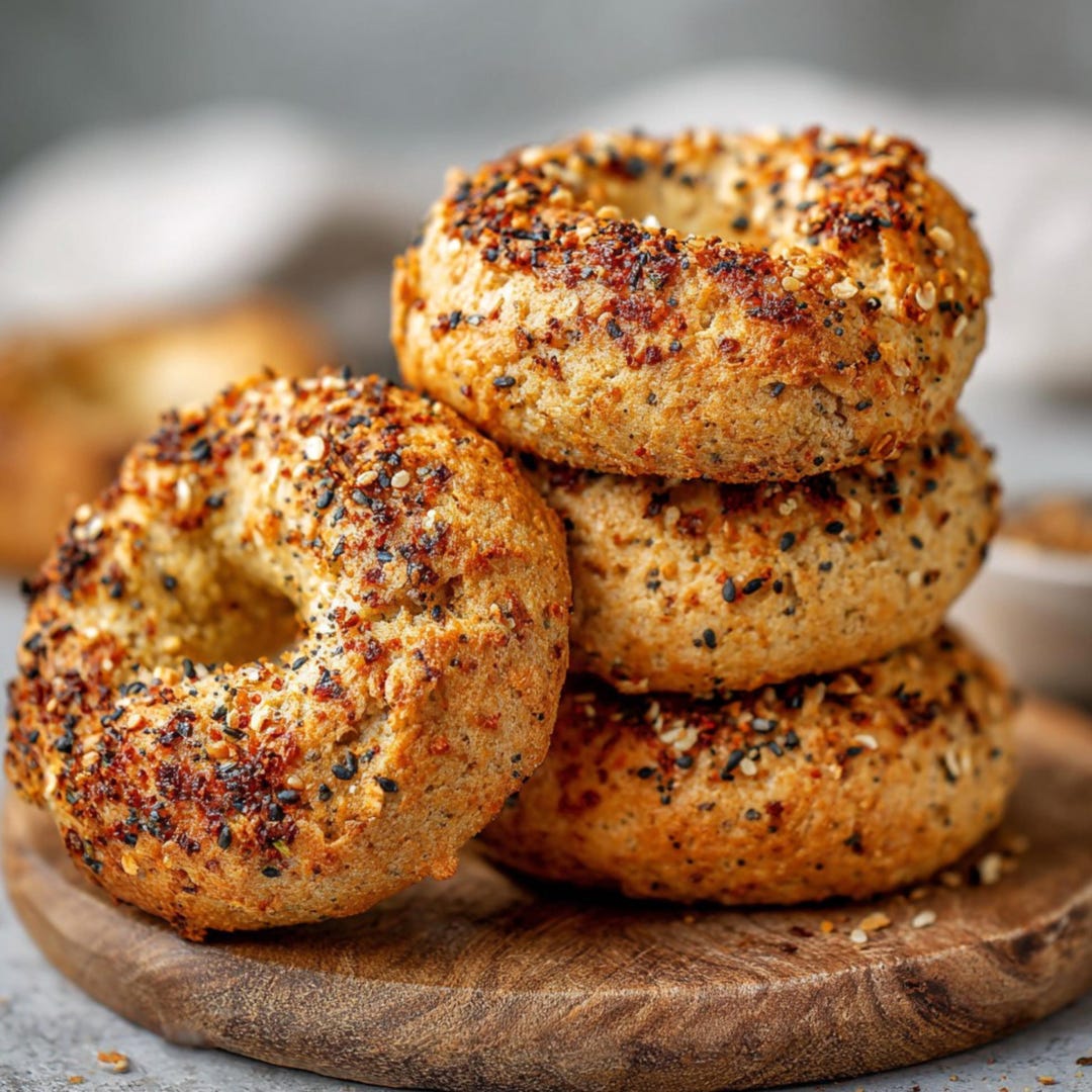 Chewy, Golden Protein Bagels Recipe | High-protein, Healthy & Delicious ...