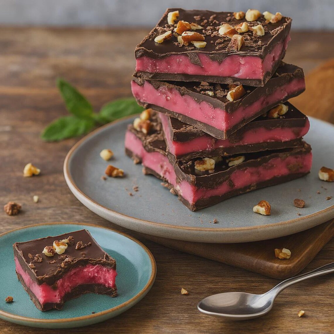Homemade Cherry Mash Bars Recipe | Chocolate Peanut Candy Bar | Digital ...