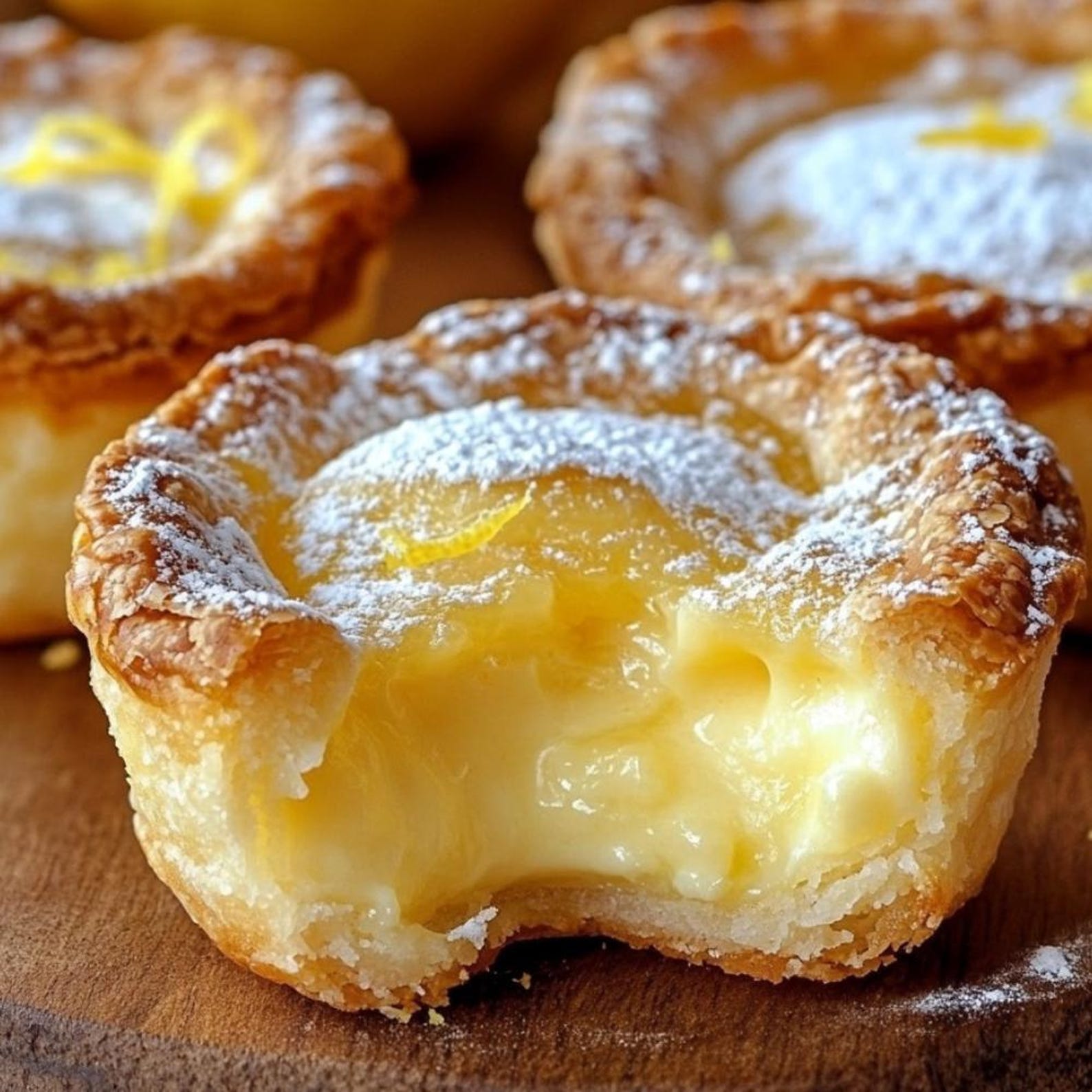 Lemon Magic Pies Recipe | Easy Sweet Dessert (digital Download) - Etsy