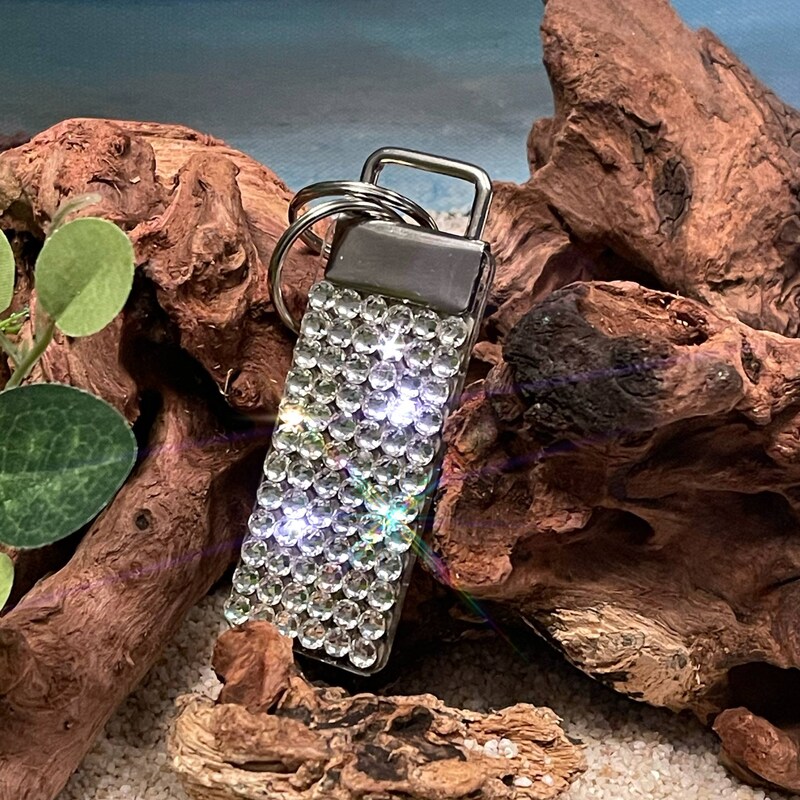Crystal Keychain - Etsy