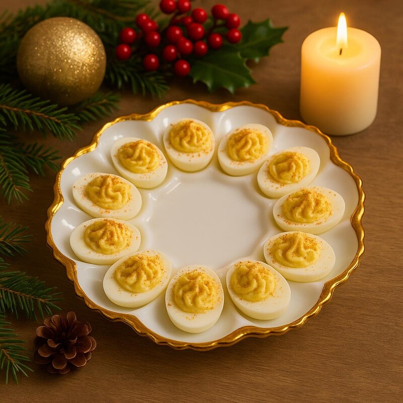 Deviled Egg Plate - Etsy
