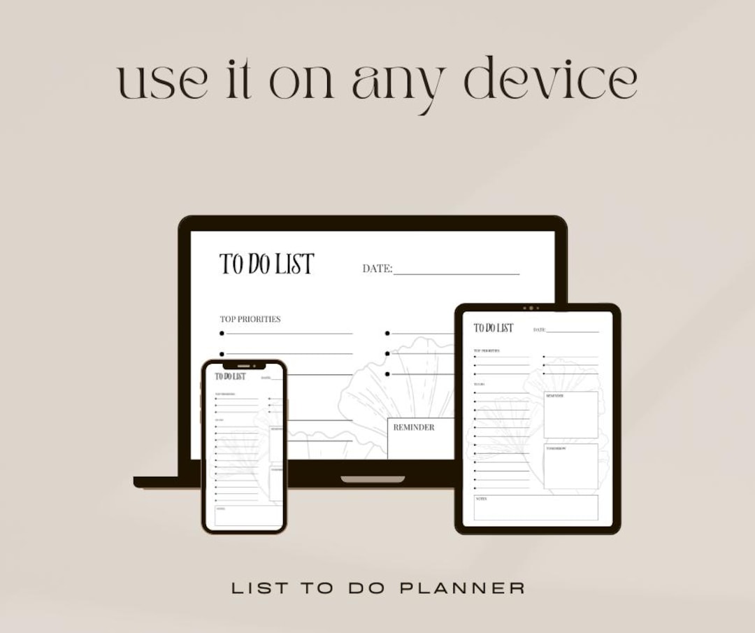 Printable /editable Daily to Do List, Daily Checklist, Daily Routine ...