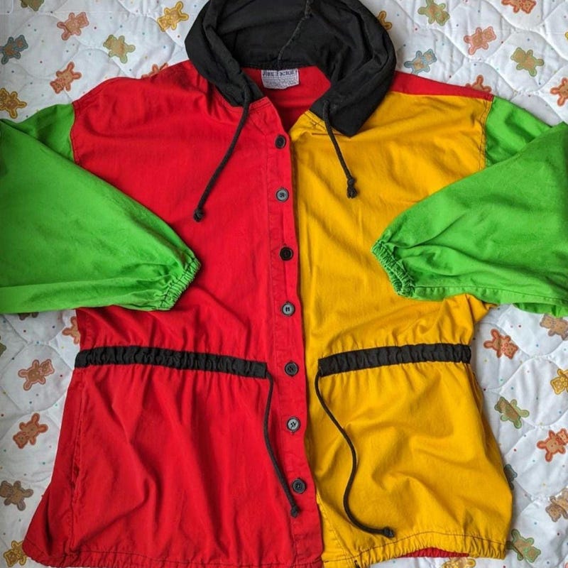 90s Color Block - Etsy