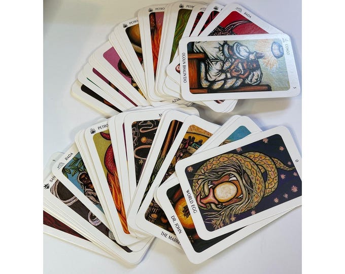 New Orleans Voodoo Tarot Card Deck Louis Martinié Sallie Ann Glassman ...