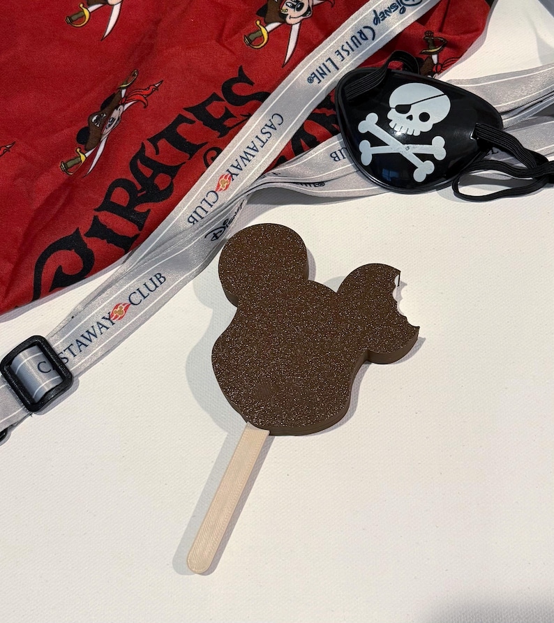 Custom Mouse Ice Cream Bar Magnet. Cruise Door Magnet. Theme Park ...