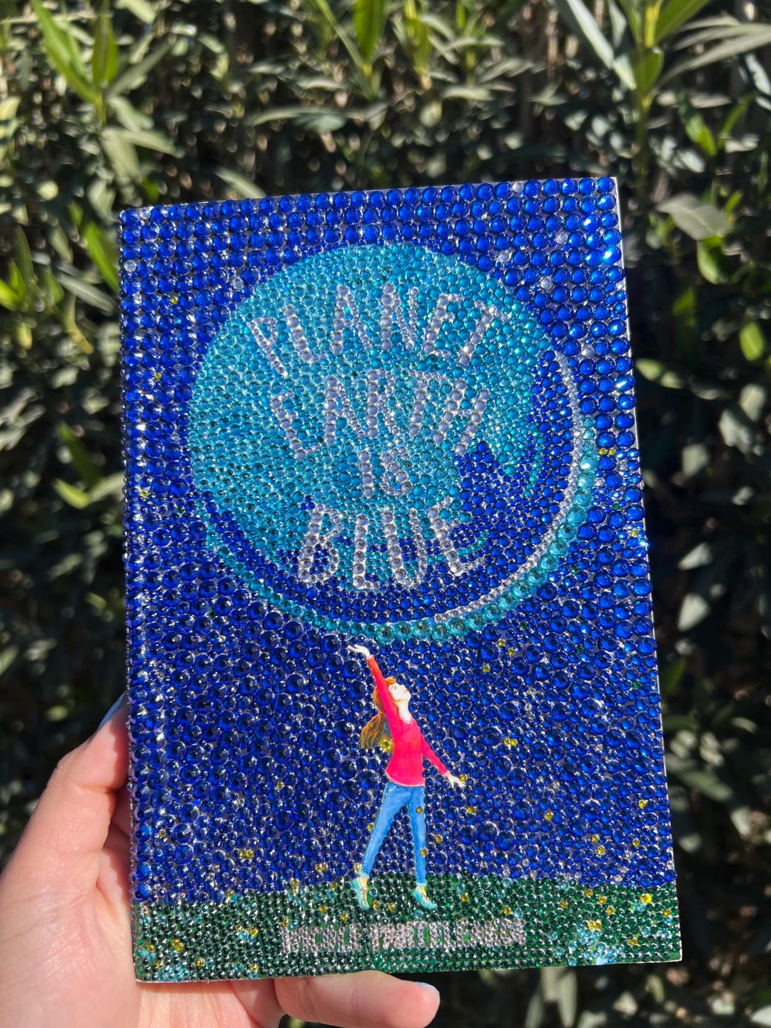 Hand-embellished Crystal Children’s Book • Planet Earth is Blue - Etsy