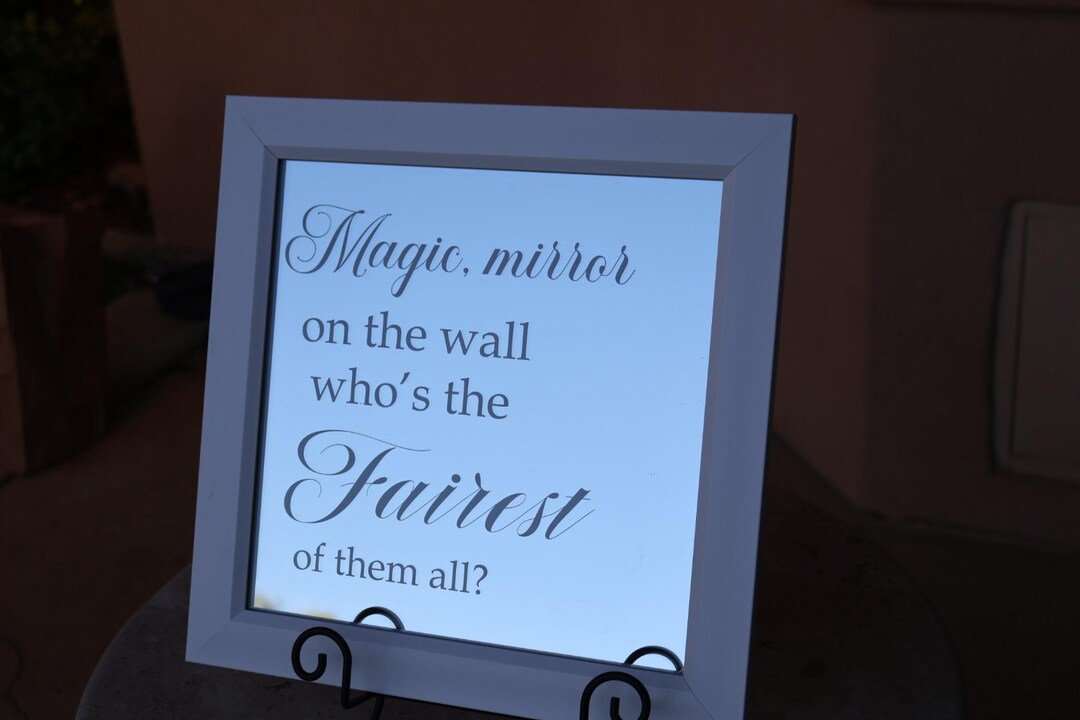 Magic Mirror on the Wall | Fairytale Art - Etsy