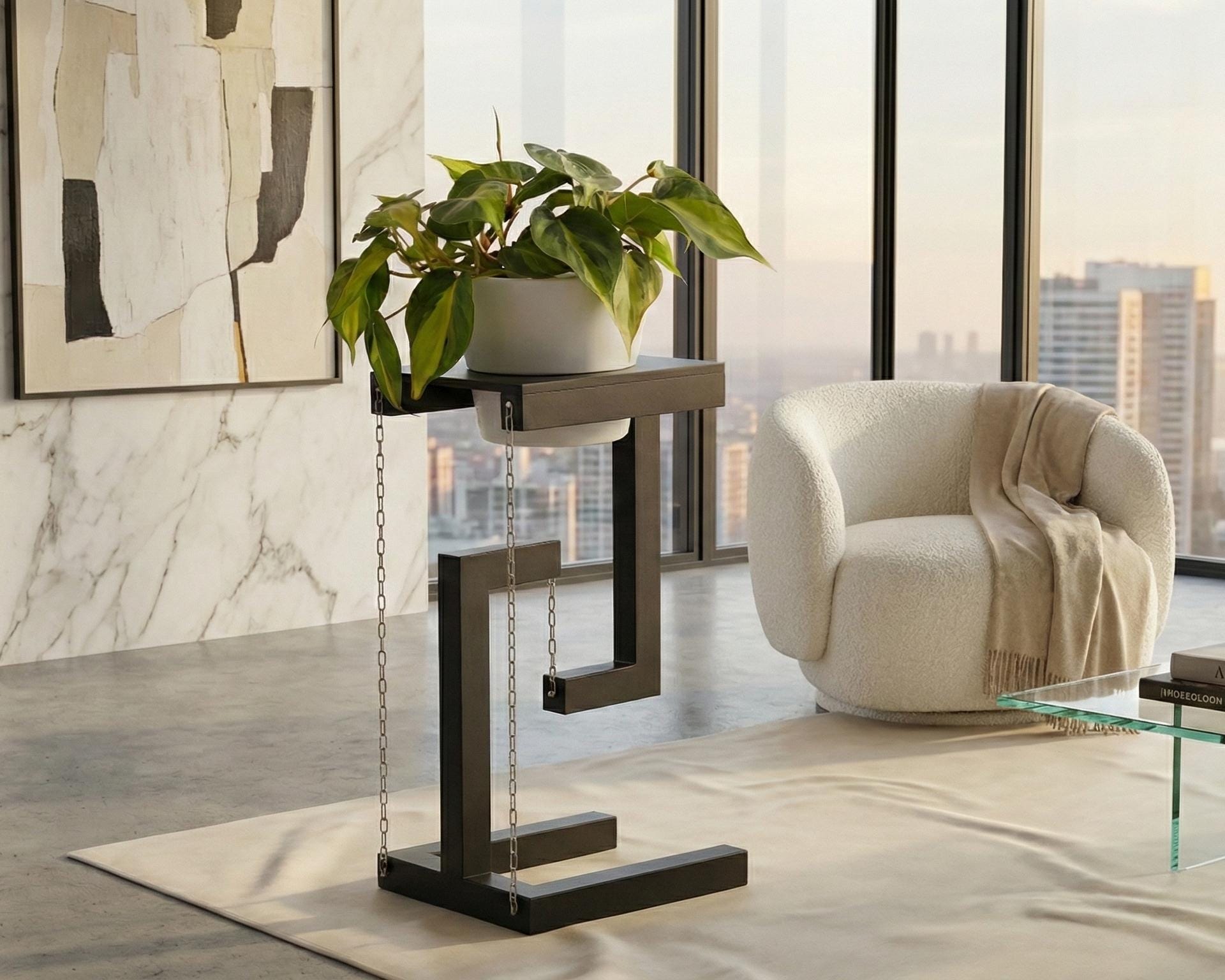 DIY Tensegrity Shelf Plans | Floating Illusion Table (PDF Guide) - Etsy