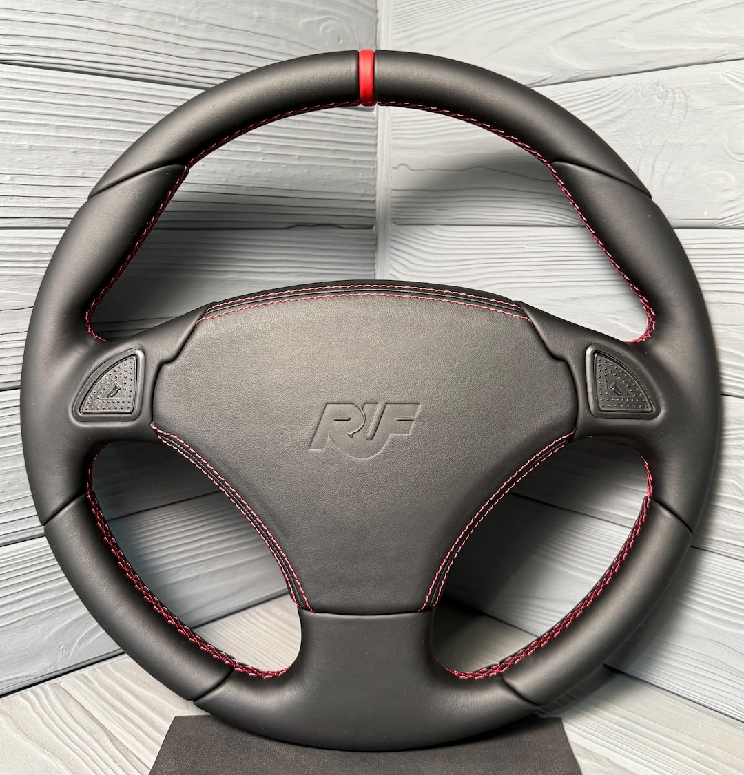 Ruf Steering Wheel Atiwe Porsche 911 964 993 996 997 Restored Red