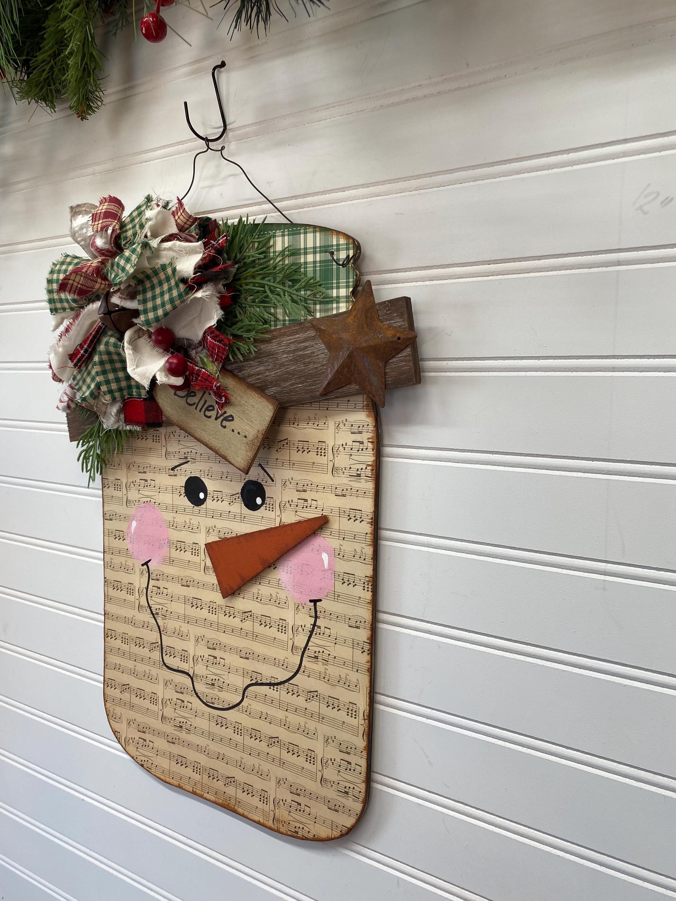 Item # 56 Simple Lil’ Mason Jar Snowman…. - Etsy