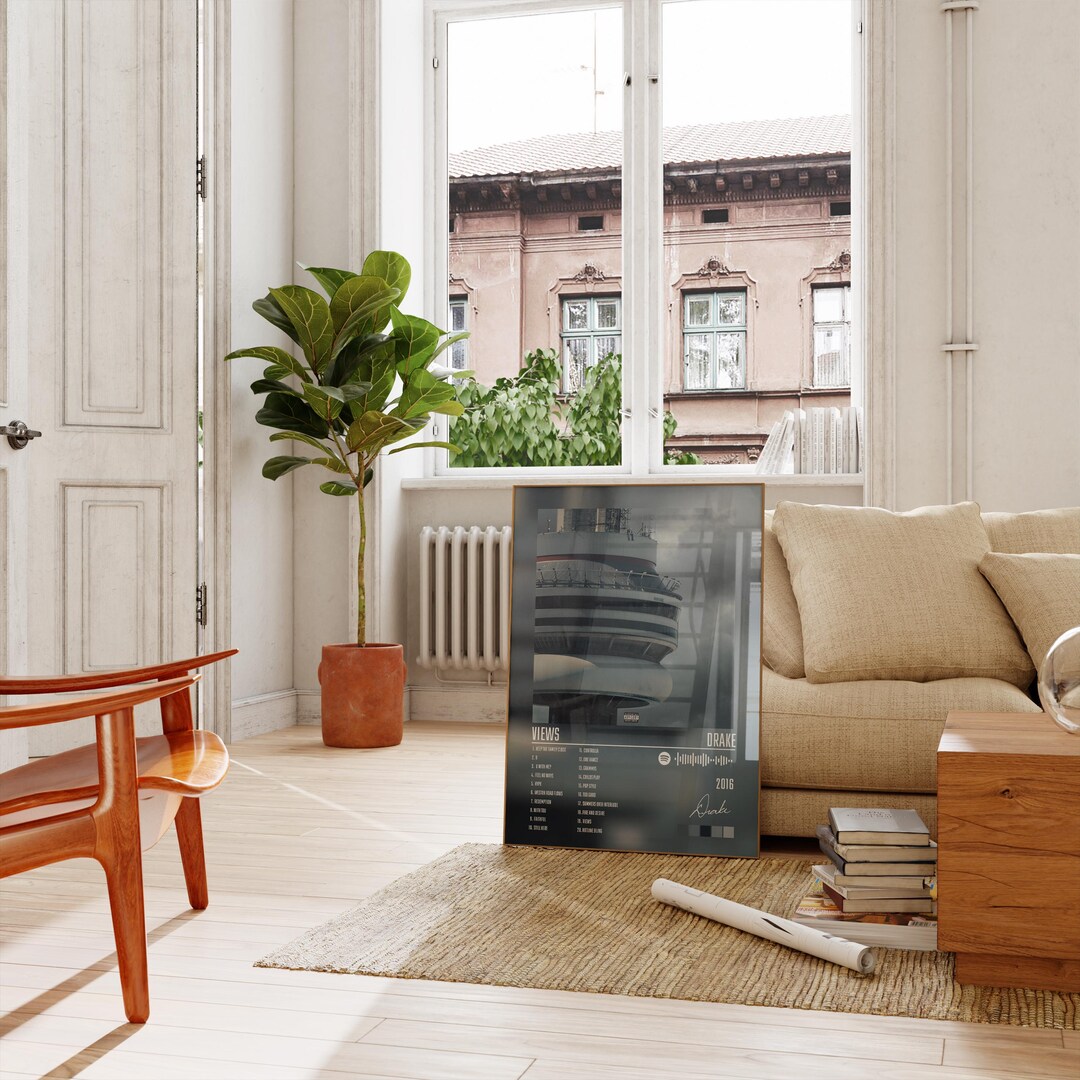 Drake, Views, Album Poster , Views Album Poster , Drake Album Print ...